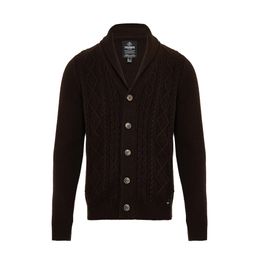 Threadbare. Threadbare Strickjacke Herren Gr&ouml;&szlig;e M schoko