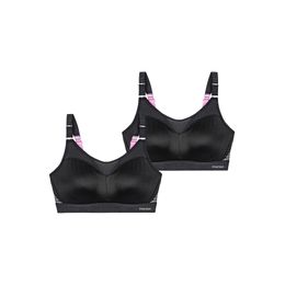 Triumph Sport-BH ' Triaction Control ' Damen Gr&ouml;&szlig;e M/L schwarz