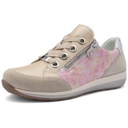 Ara Ara Keilsneaker Damen Gr&ouml;&szlig;e 37 beige / rosa / silber