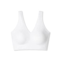 Schiesser Bustier ' Lasercut Invisible Soft ' Damen Gr&ouml;&szlig;e 85 wei&szlig;
