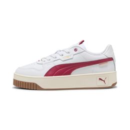 Puma Sneaker Damen Gr&ouml;&szlig;e 42 rot / wei&szlig;