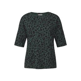 Street One T-Shirt 'Crista' Damen Gr&ouml;&szlig;e XXL dunkelgr&uuml;n / schwarz