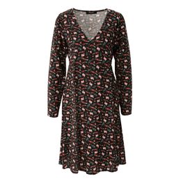 Aniston Casual Kleid Damen Gr&ouml;&szlig;e 46 rot / schwarz / wei&szlig; Winterkleid