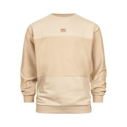 INDICODE Jeans Sweatshirt 'Bridge' Herren Gr&ouml;&szlig;e XXL beige