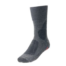 Falke Wandersocken 'TK1' Damen Gr&ouml;&szlig;e 41/42 dunkelgrau / schwarz