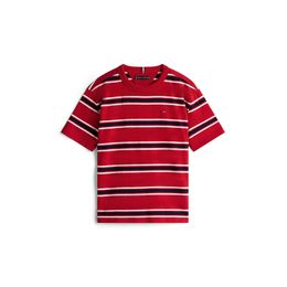 Tommy Hilfiger T-Shirt Jungen Gr&ouml;&szlig;e 74 rot / schwarz / wei&szlig;