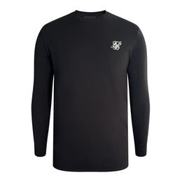 SikSilk Shirt Herren Gr&ouml;&szlig;e M schwarz / wei&szlig;