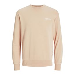 Jack & Jones Jack & Jones Sweatshirt 'Beau' Herren Gr&ouml;&szlig;e XXL beige / wei&szlig;