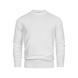 Kronstadt Pullover 'Carlo' Herren Gr&ouml;&szlig;e L offwhite