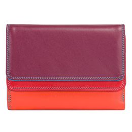 mywalit Portemonnaie Damen Gr&ouml;&szlig;e XS/XL braun / lila / orange / rot
