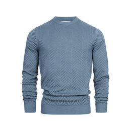 Kronstadt Pullover 'Carlo' Herren Gr&ouml;&szlig;e L blau