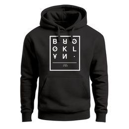 Neverless Sweatshirt 'Brooklyn Type' Herren Gr&ouml;&szlig;e XXL schwarz