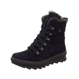 Legero Stiefelette Damen Gr&ouml;&szlig;e 43 nachtblau Winterschuhe