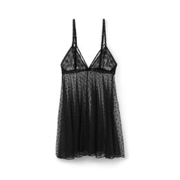 Intimissimi Neligee 'FLIRT FEARLESSLY BABYDOLL Valentine' Damen Gr&ouml;&szlig;e L schwarz