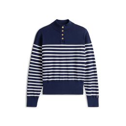 Tommy Hilfiger Pullover Damen Gr&ouml;&szlig;e L navy / wei&szlig;