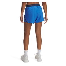 Under Armour Sportshorts 'Fly By 3' Damen Gr&ouml;&szlig;e XXL blau / marine / wei&szlig;