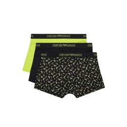 Emporio Armani Trunks Herren Gr&ouml;&szlig;e M neongr&uuml;n / schwarz