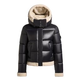 Khujo Jacke 'Nessie2' Damen Gr&ouml;&szlig;e L schwarz Winterjacke