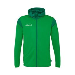 Uhlsport Sportsweatjacke ' Squad 27 Track' Damen Gr&ouml;&szlig;e L gr&uuml;n / limette / wei&szlig;