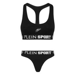 Plein Sport Set 'Glitter' Damen Gr&ouml;&szlig;e 100 schwarz / wei&szlig;