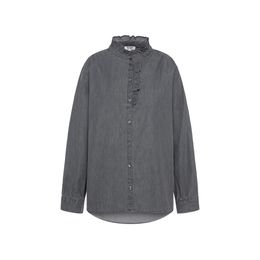 Senses.the Label Bluse Damen Gr&ouml;&szlig;e M grey denim