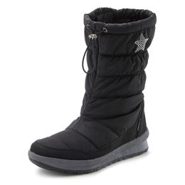 Lascana Snowboots Damen Gr&ouml;&szlig;e 36 schwarz Winterschuhe