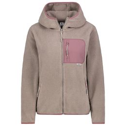 Sublevel Fleecejacke Damen Gr&ouml;&szlig;e M dunkelbeige / eosin
