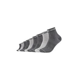 Mustang Socken Herren Gr&ouml;&szlig;e 43/46 hellgrau / dunkelgrau