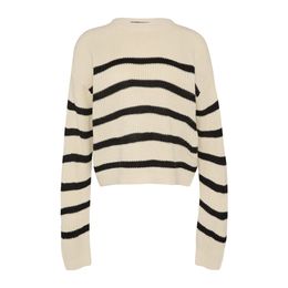 QS Pullover Damen Gr&ouml;&szlig;e XXL beige / schwarz