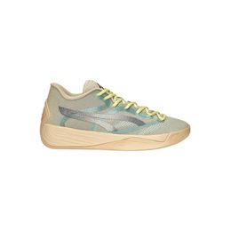 Puma Sneaker 'Stewie 2 Earth' Herren Gr&ouml;&szlig;e 45 nachtblau / oliv / jade