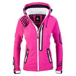 Rock Creek Outdoorjacke Damen Gr&ouml;&szlig;e XS rosa / schwarz / wei&szlig;