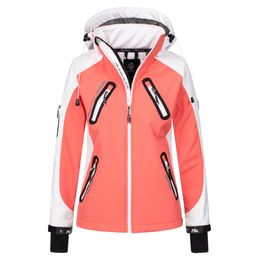 Rock Creek Outdoorjacke Damen Gr&ouml;&szlig;e S pastellpink / schwarz / wei&szlig;