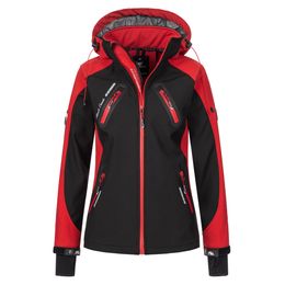 Rock Creek Outdoorjacke Damen Gr&ouml;&szlig;e XXXL rot / schwarz