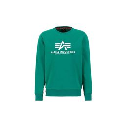 Alpha Industries Sweatshirt 'Basic' Herren Gr&ouml;&szlig;e XS gr&uuml;n