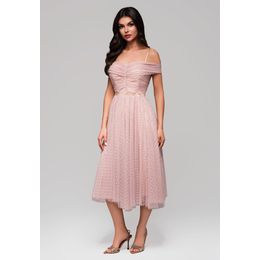 Ombre Abendkleid Damen Gr&ouml;&szlig;e 34 rosa