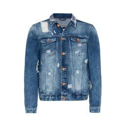 Cipo & Baxx Cipo & Baxx &Uuml;bergangsjacke Herren Gr&ouml;&szlig;e XXL blue denim