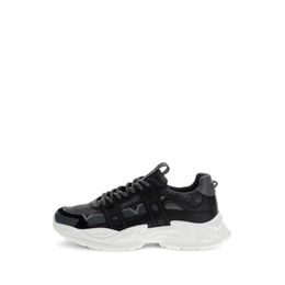 Guess Sneaker 'Belluno' Herren Gr&ouml;&szlig;e 43 stone / schwarz