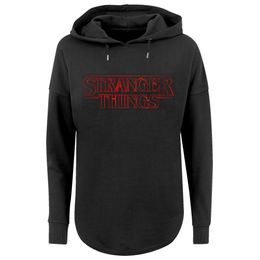 F4NT4STIC Sweatshirt 'Stranger Things Netflix TV Series' Damen Gr&ouml;&szlig;e M blutrot / schwarz