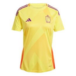 adidas Performance Trikot 'Belgium 25' Damen Gr&ouml;&szlig;e 5XL/6XL gelb / dunkellila / orangerot
