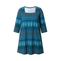 Ulla Popken Shirt Damen Gr&ouml;&szlig;e 4XL/5XL blau / marine
