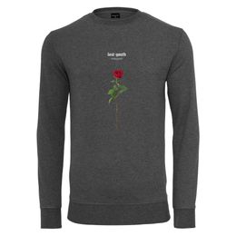 MT Men Sweatshirt 'Lost Youth Rose' Herren Gr&ouml;&szlig;e L anthrazit / gr&uuml;n / blutrot / wei&szlig;