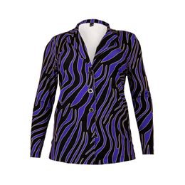 Yoek Blazer Damen Gr&ouml;&szlig;e 54/56 royalblau / schwarz / wei&szlig;