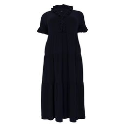 Yoek Kleid Damen Gr&ouml;&szlig;e 46/48 navy Winterkleid