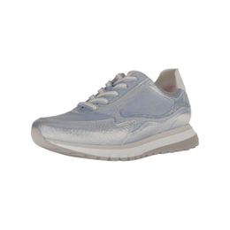 Gabor Sneaker Damen Gr&ouml;&szlig;e 38 blau / silber