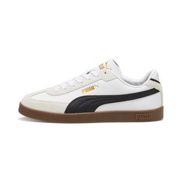 Puma Sneaker 'Club II Era' Damen Gr&ouml;&szlig;e 39 hellbeige / gold / schwarz / wei&szlig;