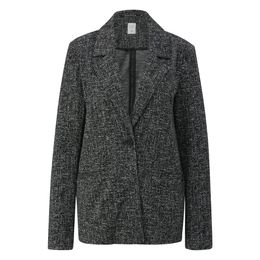QS Blazer Damen Gr&ouml;&szlig;e 38 schwarz / wei&szlig;