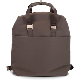 Zwei Rucksack Damen Gr&ouml;&szlig;e One Size taupe
