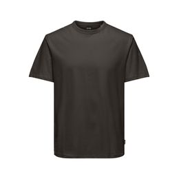 Only & Sons Only & Sons T-Shirt 'Smart Life' Herren Gr&ouml;&szlig;e XS schoko
