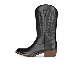 PS Poelman Cowboystiefel 'Billy' Damen Gr&ouml;&szlig;e 36 schwarz Winterschuhe