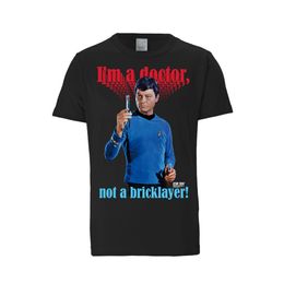 logoshirt T-Shirt 'Star Trek - Dr. McCoy' Damen Gr&ouml;&szlig;e XXXL schwarz